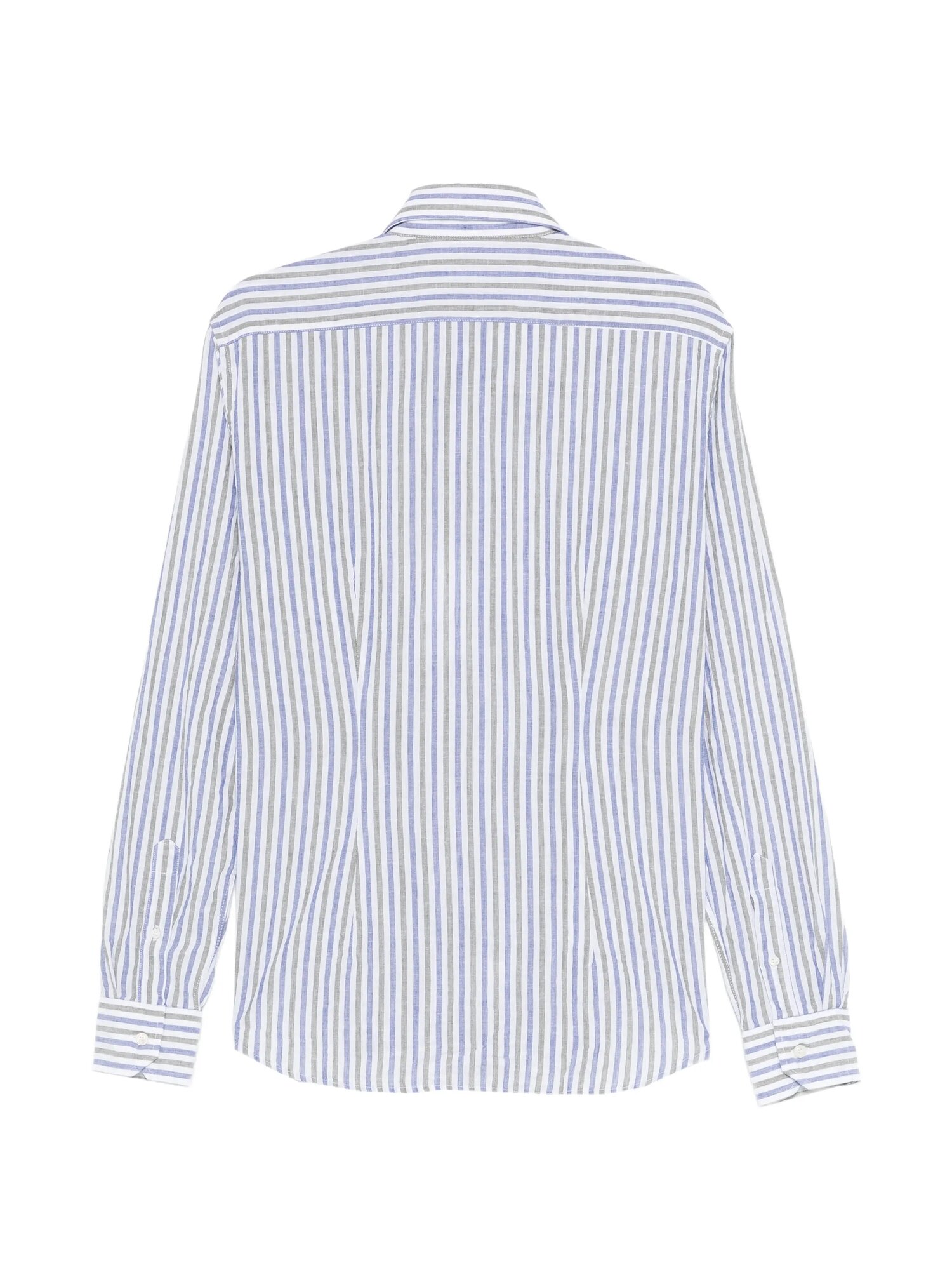 Рубашка Orian Striped shirt, размер 2XL, бежевый/белый — фото 1