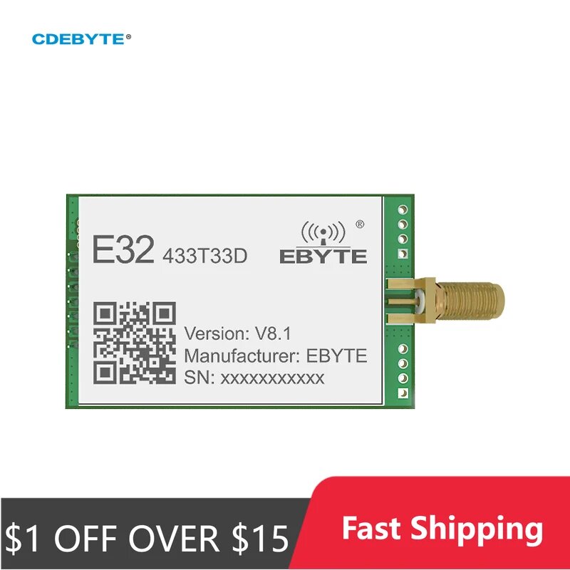 CDEBYTE E32-433T33D Модуль LoRa 433 МГц