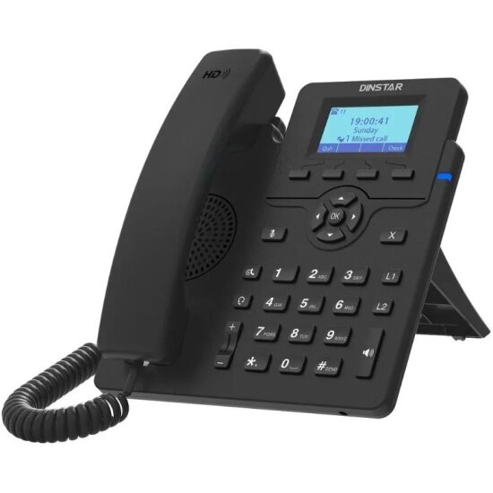 IP-телефон Dinstar C60GP черный