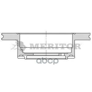 Диск тормозной! задн.289/84.5x22/84.5 8n-108-10.55 Omn Iveco Daily 35-10/49-10 MERITOR арт. MBR6010