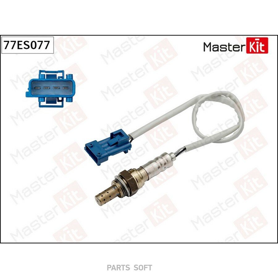Лямбда-зонд PEUGEOT 207/308 MASTERKIT 77ES077 | цена за 1 шт