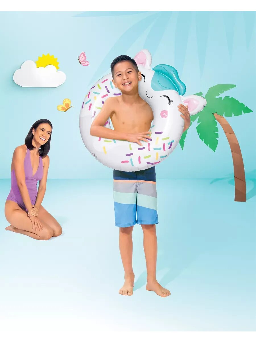 Круг для плавания детский надувной круг для бассейна моря