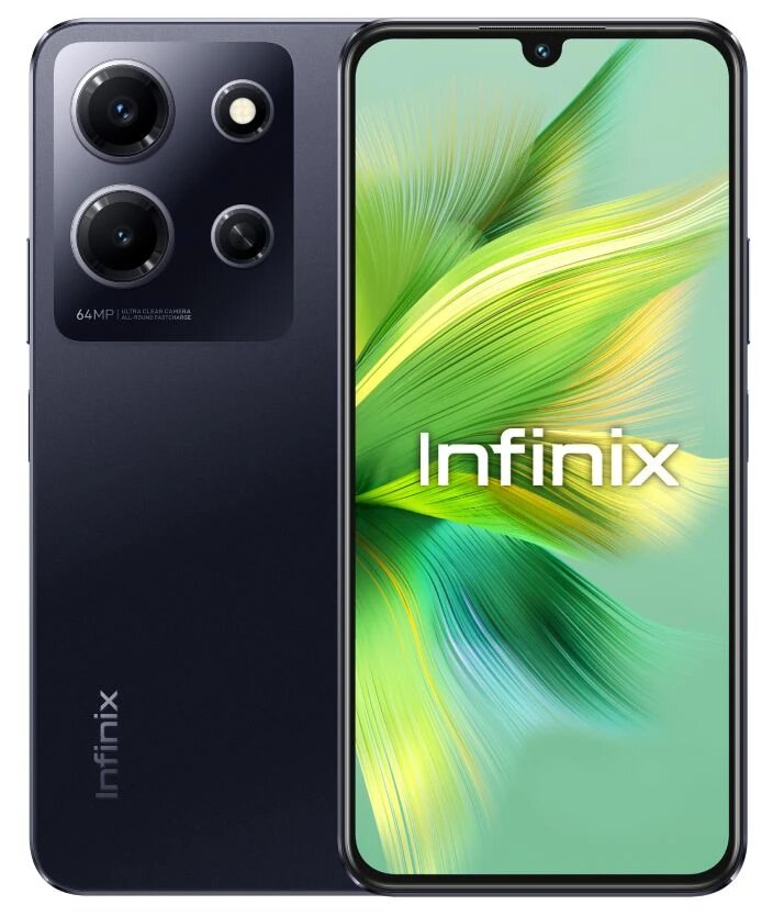 Смартфон Infinix NOTE 30i 8/256 ГБ, Obsidian Black