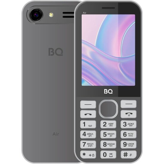 Мобильный телефон BQ 2843 Air Темно-серый