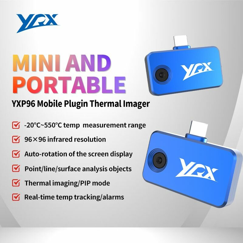 YRX YXP96 USB Тепловизионный сканер для телефонов Android 240x240