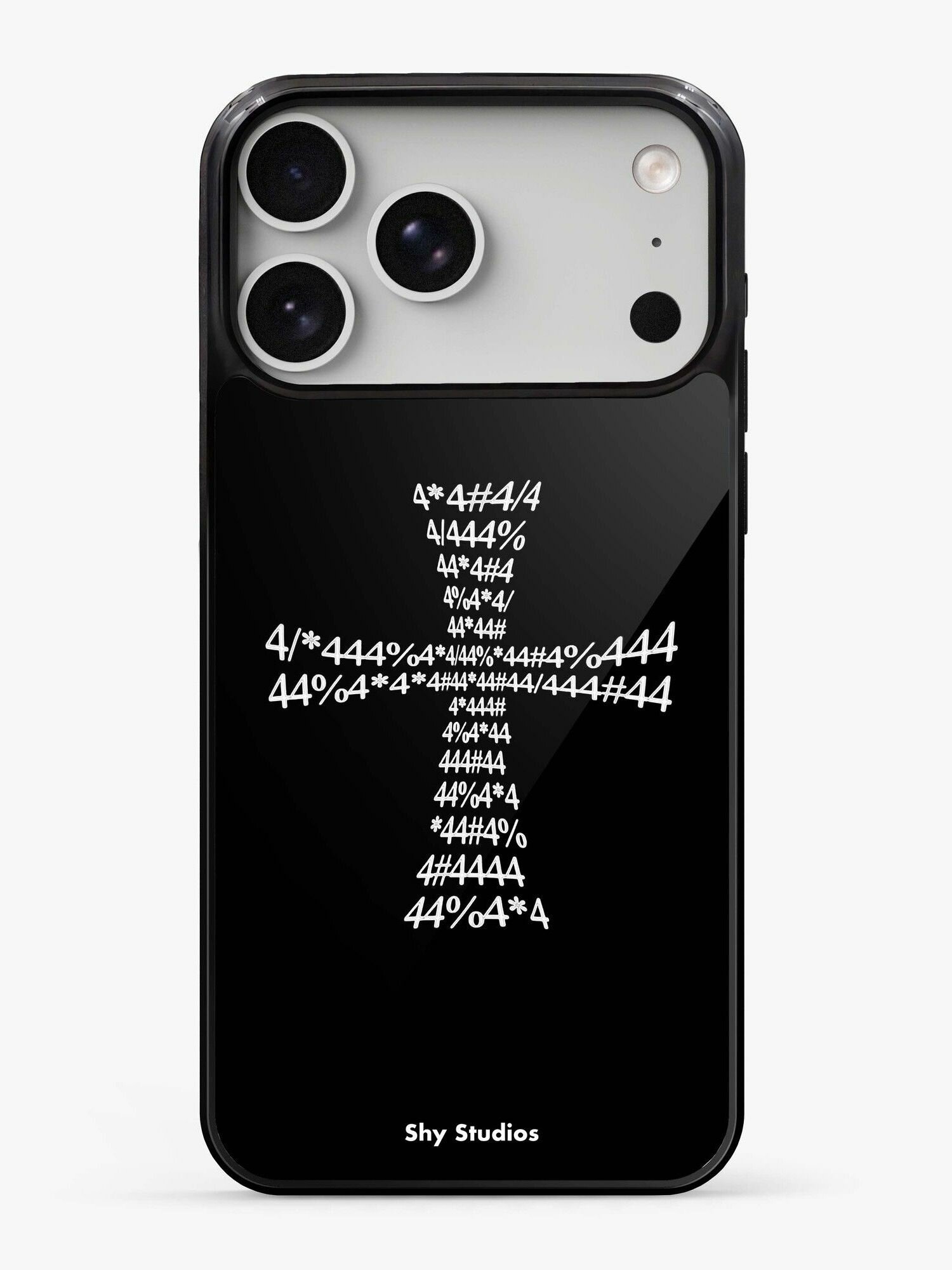 Чехол на iPhone 17 Pro Max от Shy Studios - N ALEXEEVA 444 CROSS