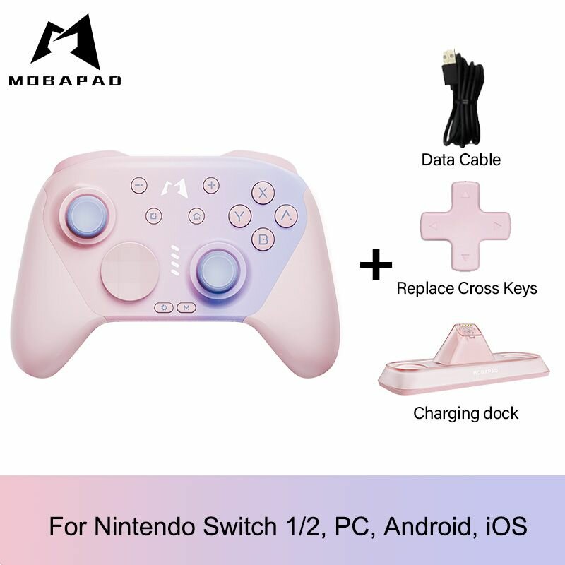 MOBAPAD CHITU 2 Pro 2 HD Bluetooth-контроллер с зарядной док-станцией для Nintendo Switch 1/2 PC Android iOS Gamepad