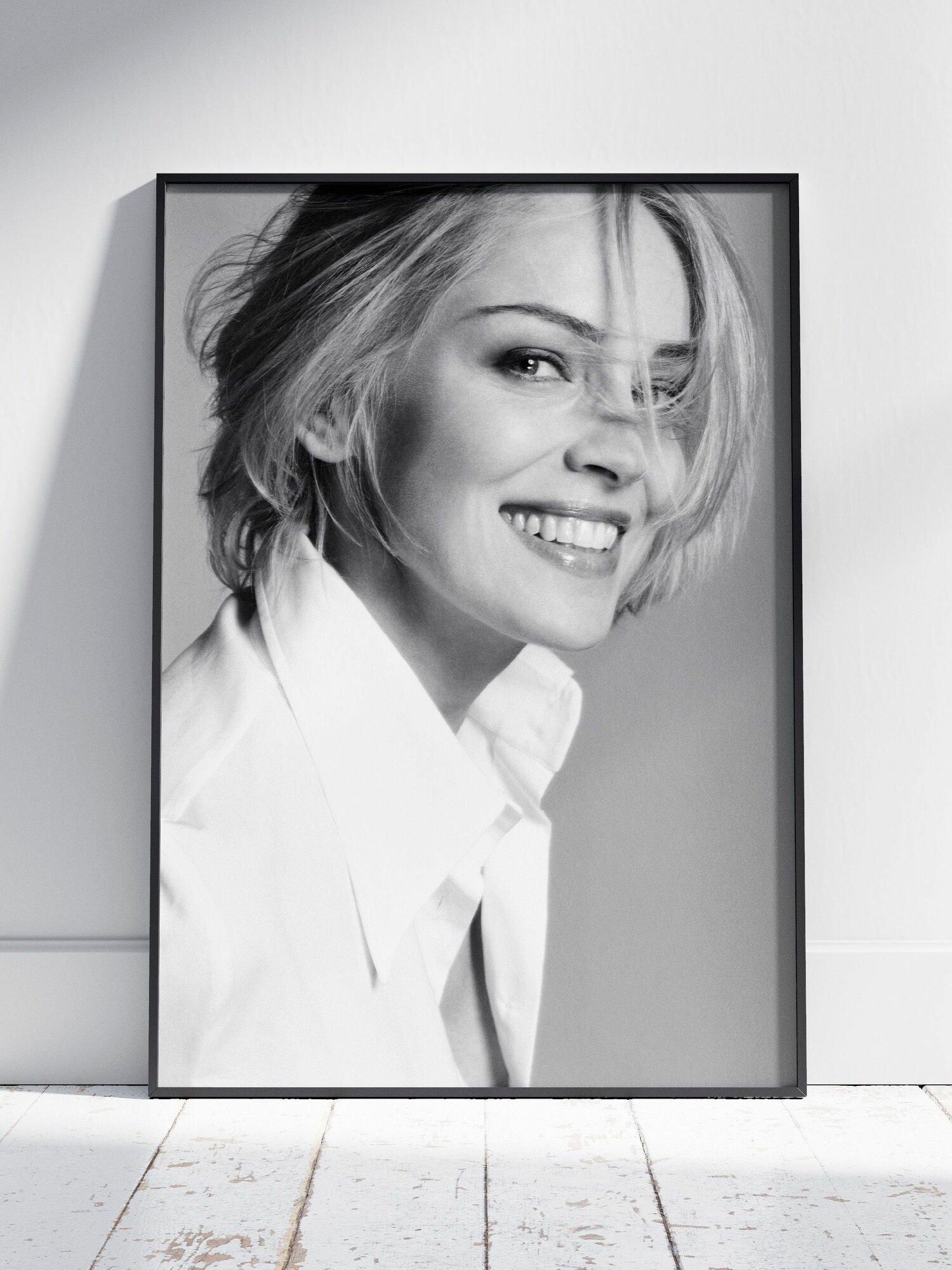 Плакат на стену для интерьера Шэрон Стоун (Sharon Stone 2) - Постер по актеру фильма, кино, сериала формата A4 (21x30 см)