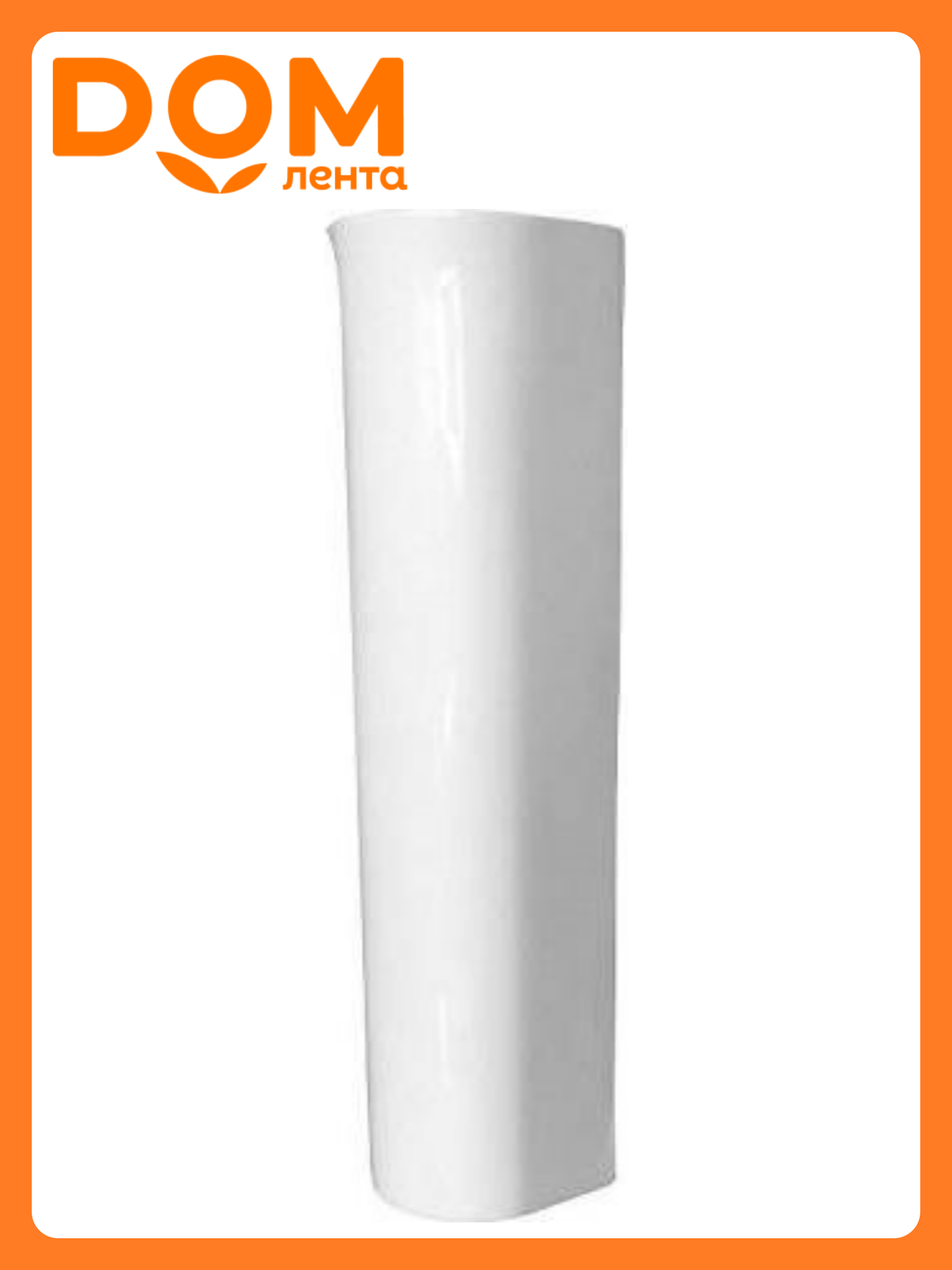 Пьедестал для раковины самарский SANITA, белый, 1шт, фарафор