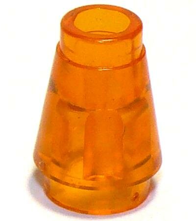 Деталь Lego 4589b Cone 1 x 1 with Top Groove