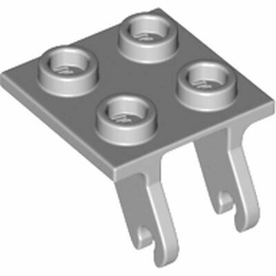 Деталь Lego 2415 Plate, Modified 2 x 2 Thin with Plane Single Wheel Holder