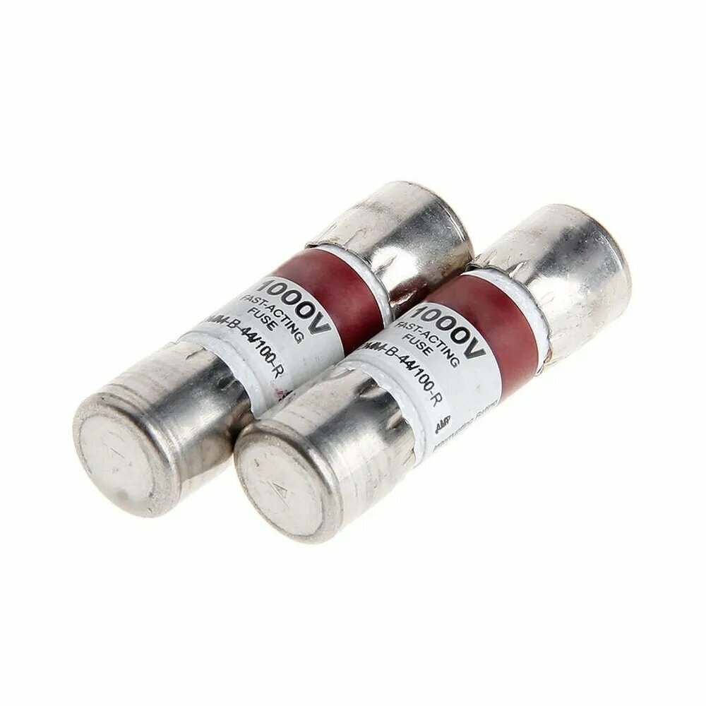 Предохранитель DMM-B-44/100 44MA 1000V для мультиметра (2 шт), красный