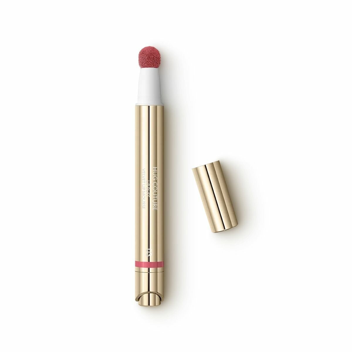 KIKO MILANO Матовая помада в форме мусса hug couture lip puff velvet lip mousse 4мл оттенок 03 Lip Ballet