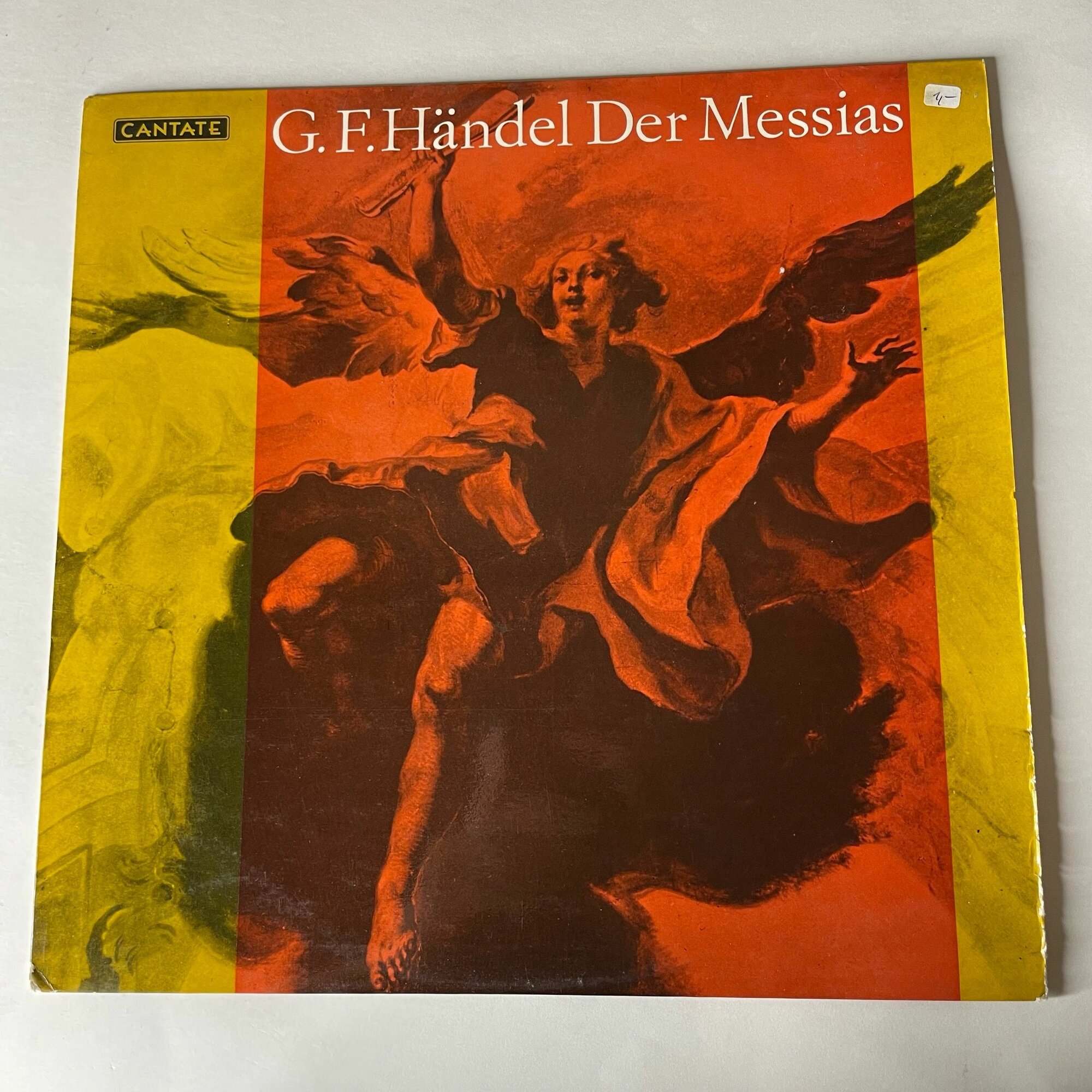 Винтажная виниловая пластинка LP G. F. Handel Гендель, Der Messias Мессия (Германия 1974)
