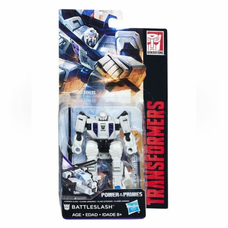 Трансформеры игрушки Hasbro Transformers Generations Power of the Primes Legend Class Battleslash 8cm