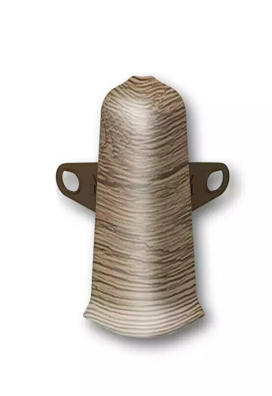 Наружный угол к плинтусу Deconika 100 мм Дуб рустик 211, 1 шт.