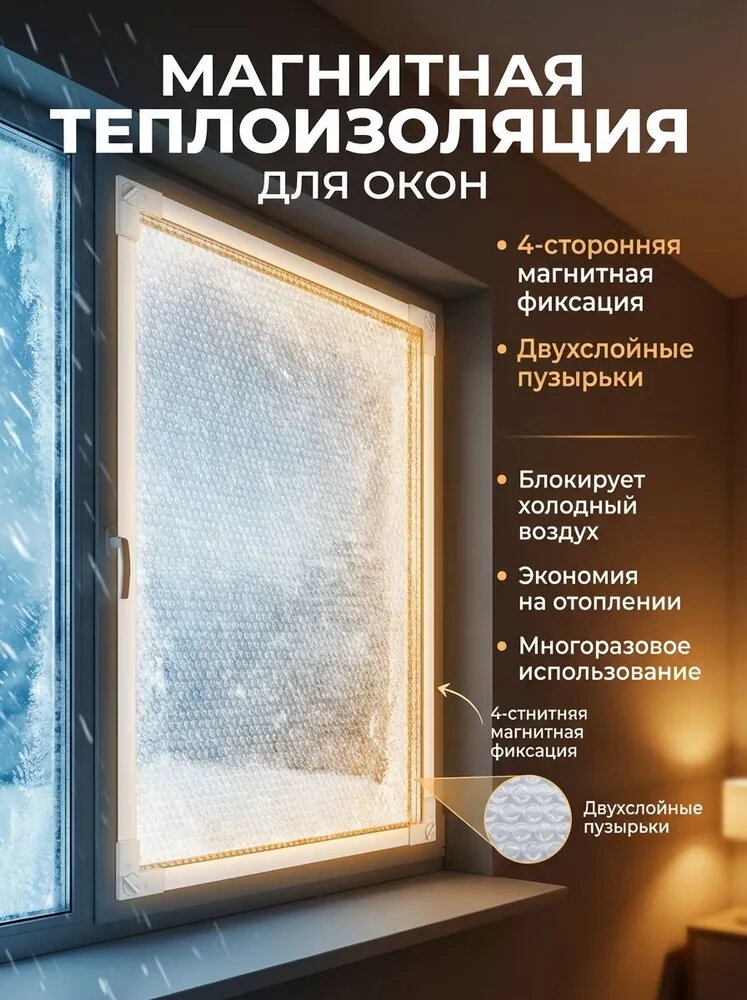 Пленка для окон защитная бронированная 200 см х 150 см