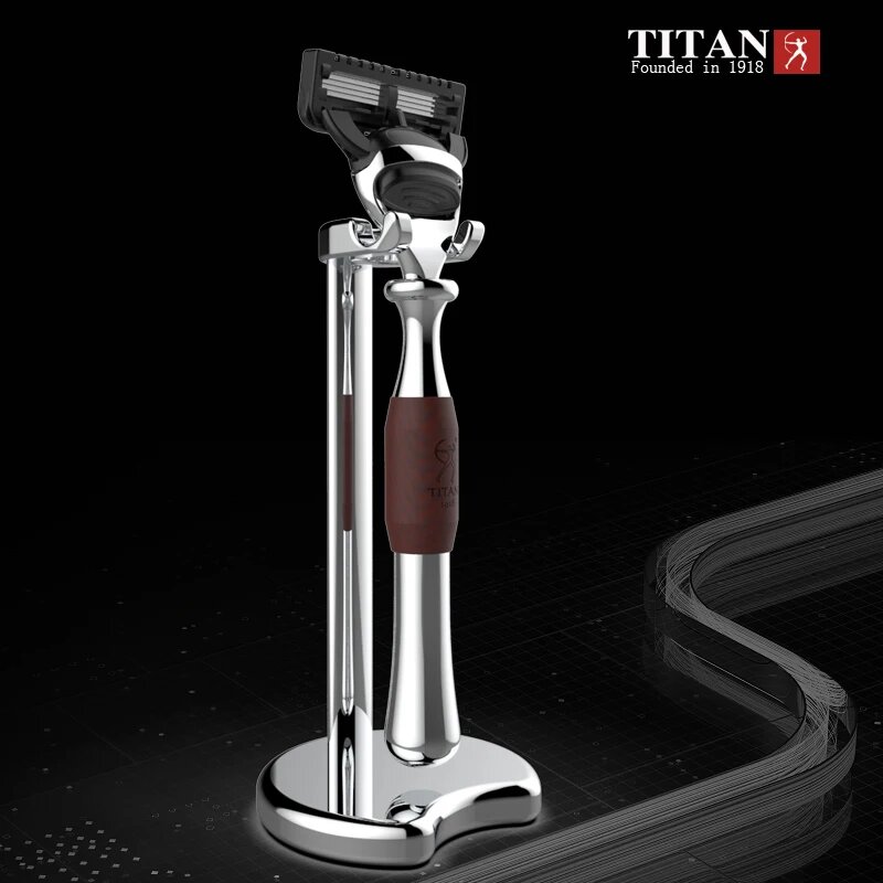 Бритва TITAN с подставкой, 5 лезвий, Z1R