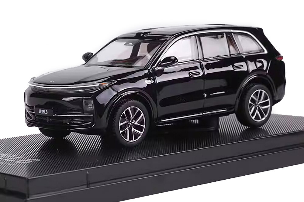 Модель коллекционная PAUDI Lixiang (li auto) L8 2025 black / лисян Л8 черный (длина 7-10 см)