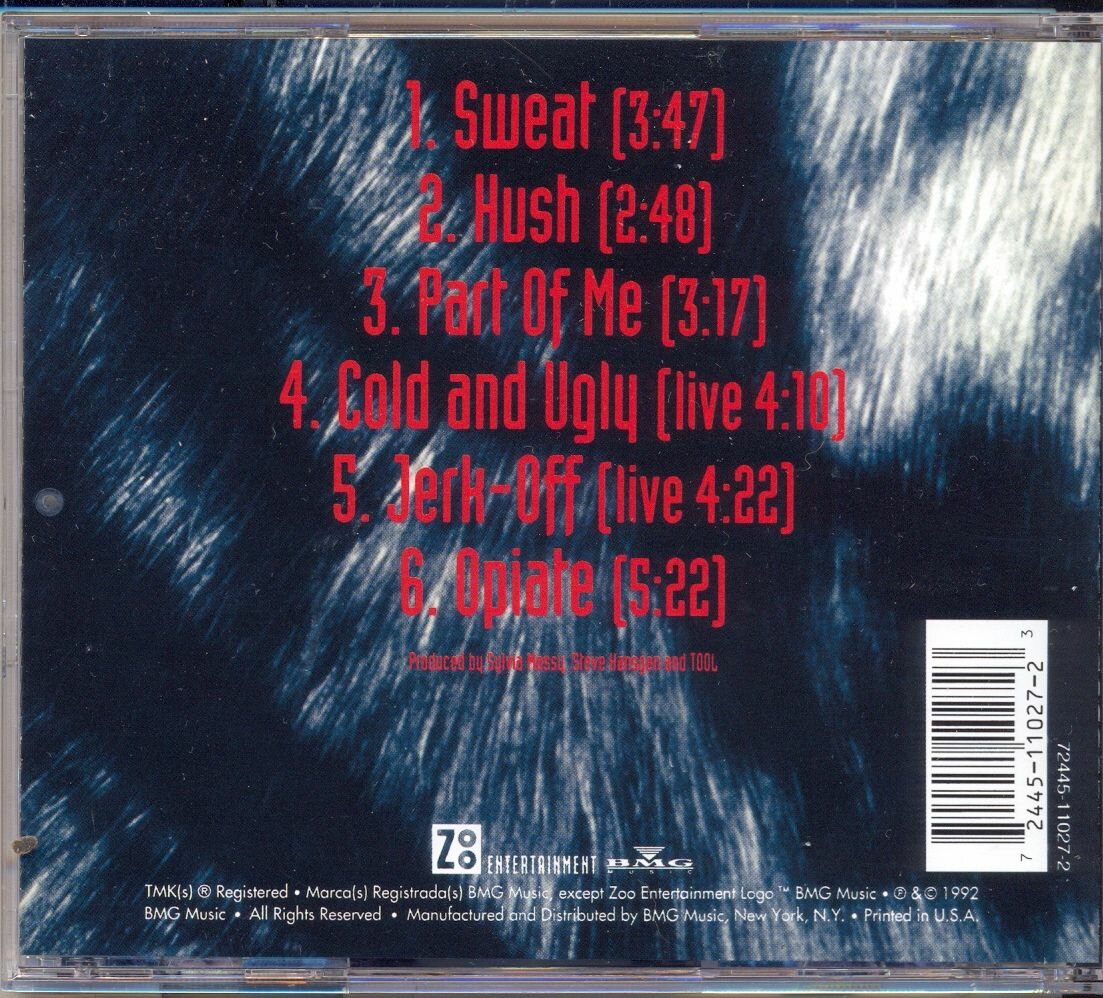 TOOL - Opiate 1992 г. Компакт диск — фото 1