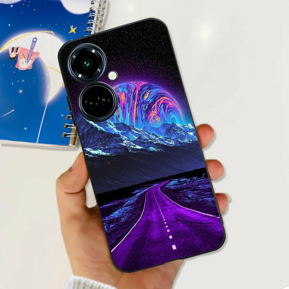 Чехол для Tecno Camon 19 Pro Женская модная Цветочная силиконовая Мягкая обложка для Tecno Camon 19 Neo CH6i чехол для Camon19 Pro 5G CI7n обложки