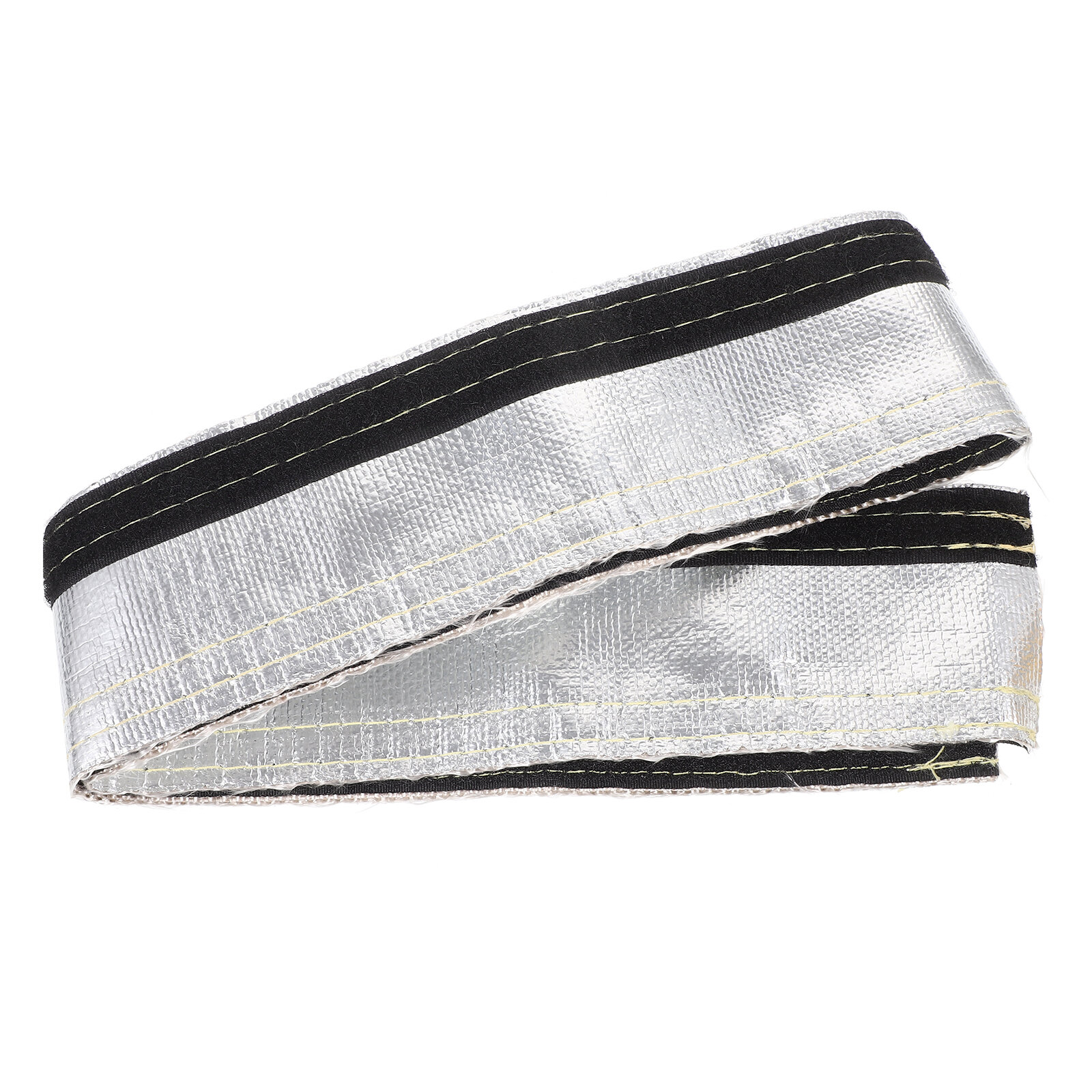 Алюминиевая фольга, защелкивающаяся оболочка для автомобильных жгутов проводов, теплоизоляционная оболочка, волоконная защелкивающаяся термоизоляционная манжета (10 мм) - один рулон