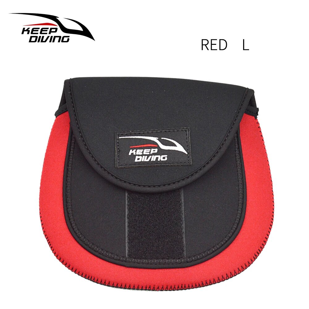 Неопреновый чехол для катушки Keep Diving Red L