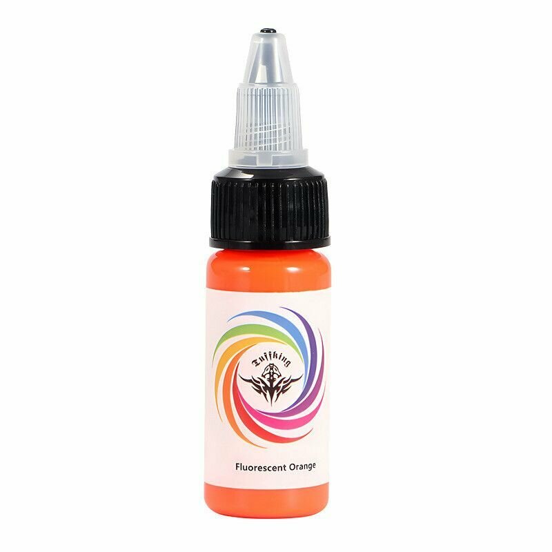 15ML Флуоресцентные чернила для татуировки, Пигмент татуировки фиолетового цвета для росписи тела