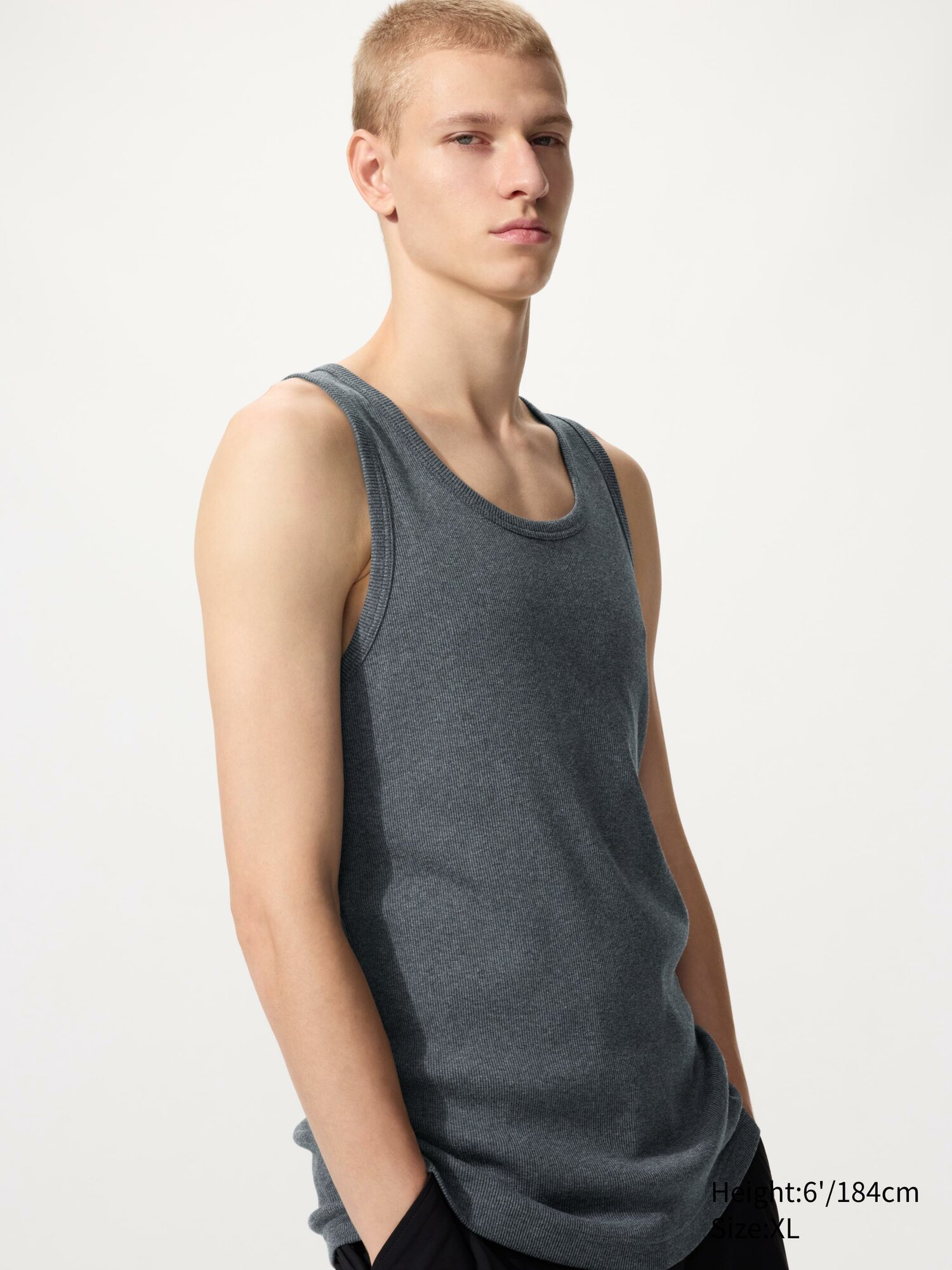 Топ Uniqlo DRY, размер XS, gray — фото 1