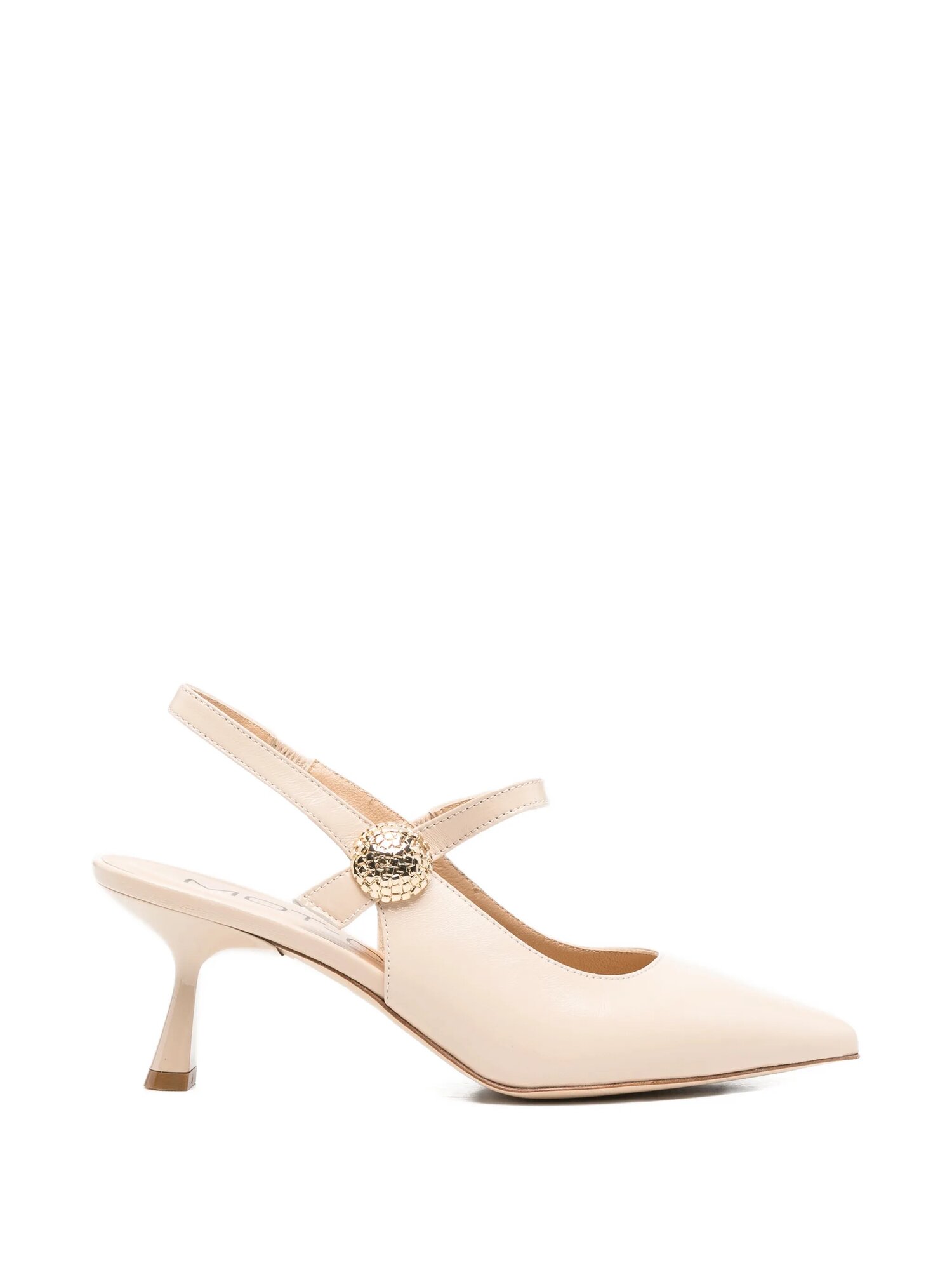 Туфли MOT-CLe Button-embellished slingback pumps, размер 38 — фото 1