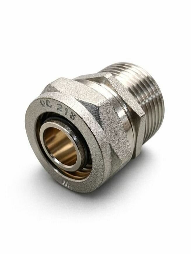Фитинг для металлопластиковой трубы 20 x 3/4" с наружной резьбой 2 штуки