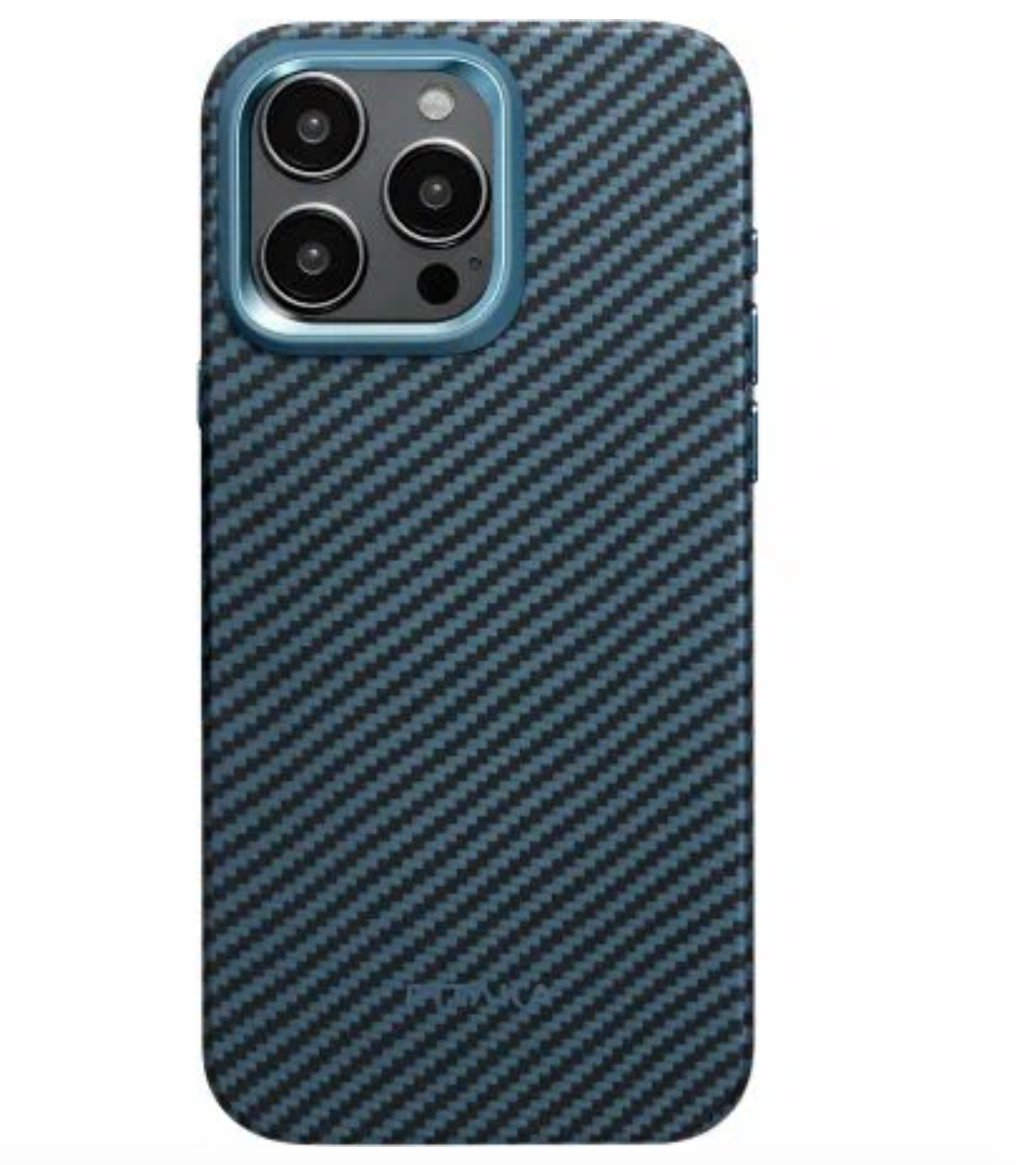 Противоударный чехол Pitaka MagEZ Pro 4 для iPhone 15 Pro (6.1"), синий, кевлар (арамид)