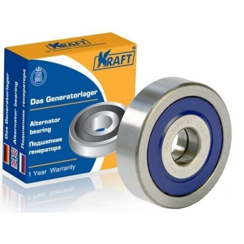 Подшипник генератора ВАЗ 2101 малый 180201/6201 2RS (KRAFT) КТ 100515