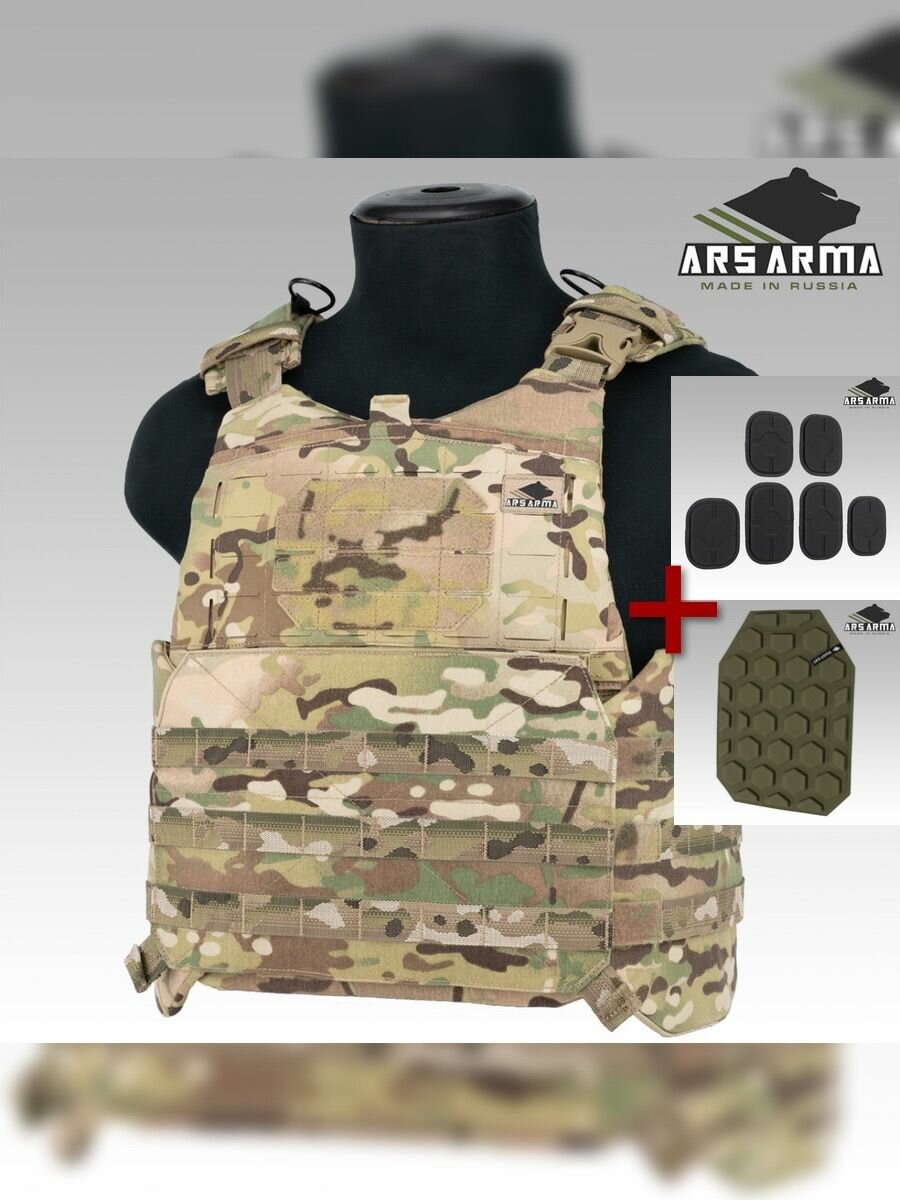 Корсетный жилет А-25 Астартес ARS ARMA,(L/XL, Multicam) + КАП