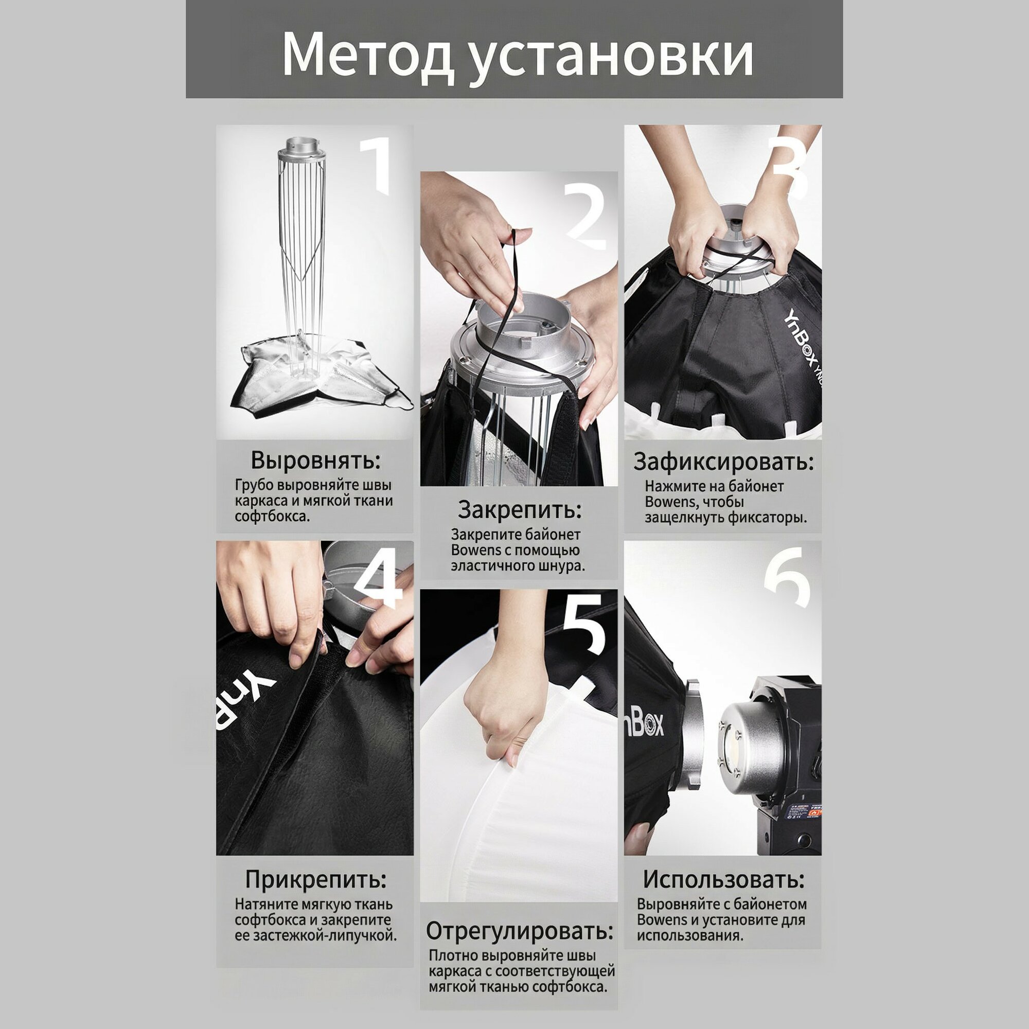 Софтбокс YongNuo YN85Q — фото 1