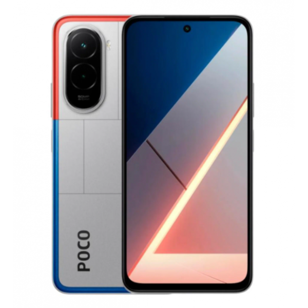 Смартфон Xiaomi Poco M7 4G 8/256Gb Global Version Silver, серебристый