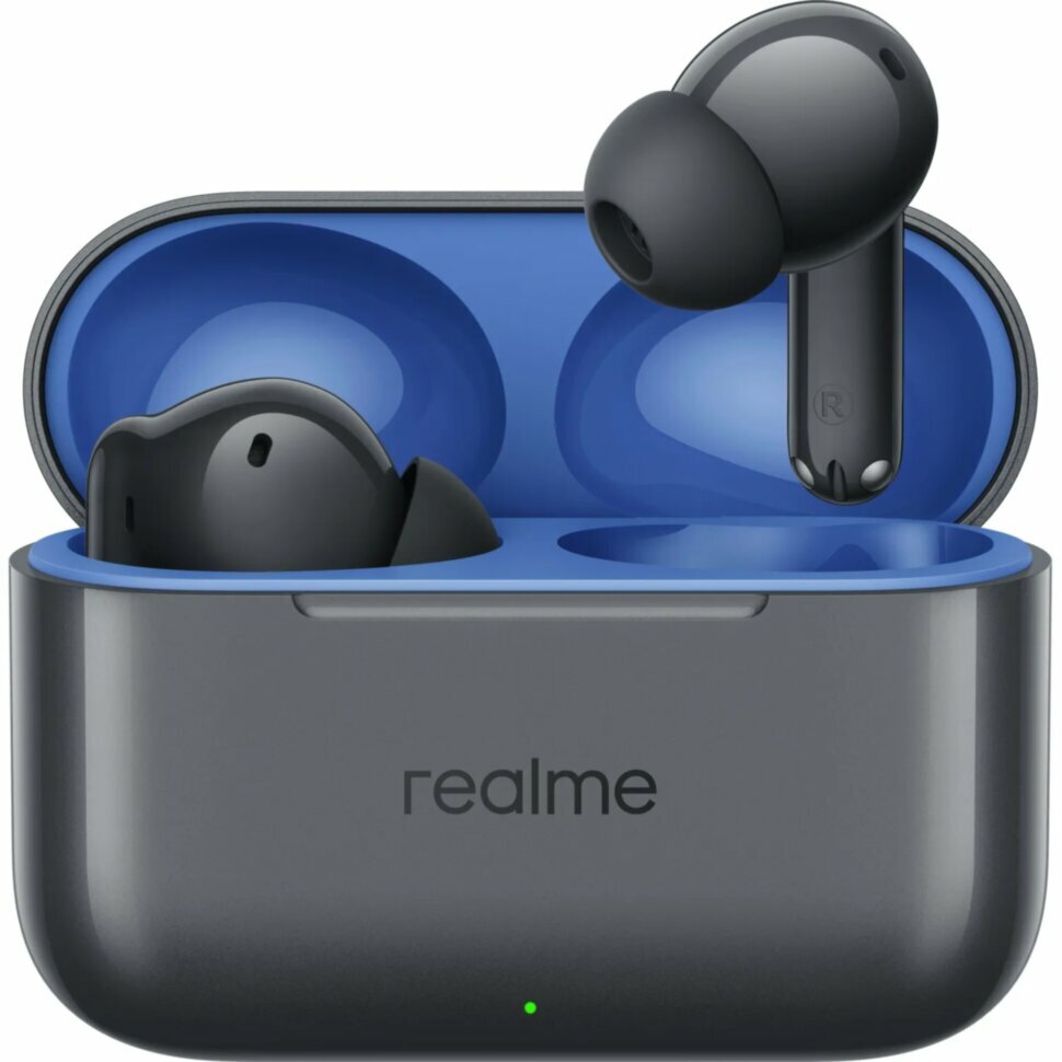 Наушники Realme Buds T200 Mystic Grey (Черный) Ru, 2357762