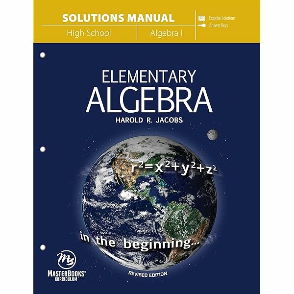 Elementary Algebra (Solutions Manual)，Reprinted paperback book