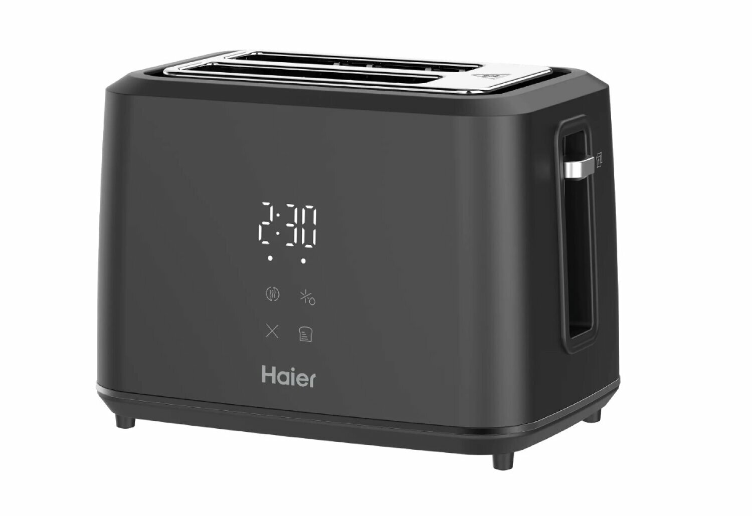 Тостер Haier HT-503, цвет черный, 7 степеней поджаривания, 930 Вт