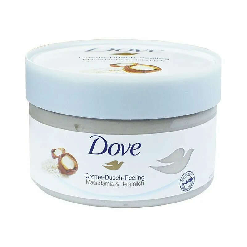 Dove Creme-Dusch-Peeling Granatapfel & Sheabutter Скраб для тела 225 мл