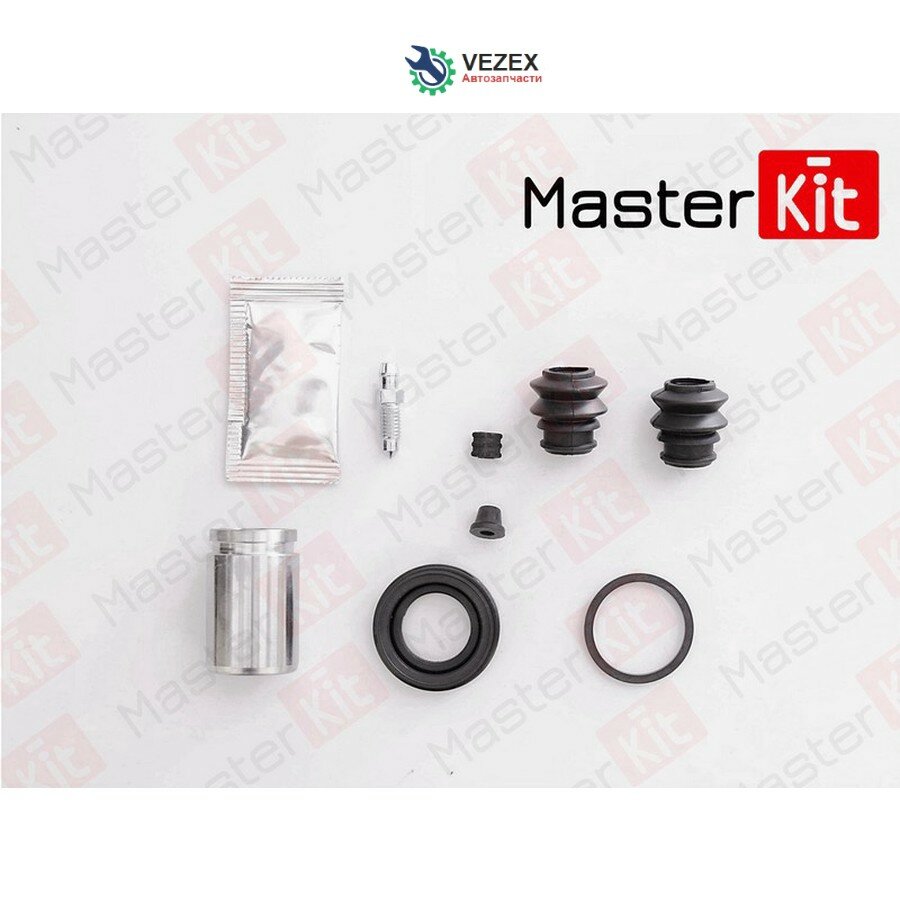 MASTERKIT 77A2053 Ремкомплект тормозного суппорта+поршень KIA RIO (JB) II 03-05- 77A2053