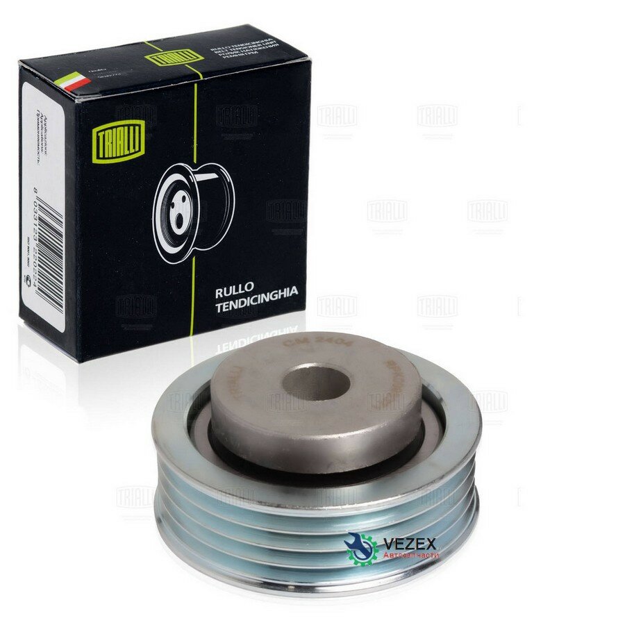 TRIALLI CM2404 Ролик привод. ремня для а/м Suzuki SX4 (10-) 1.5i/1.6i (только ролик) (CM 2404)