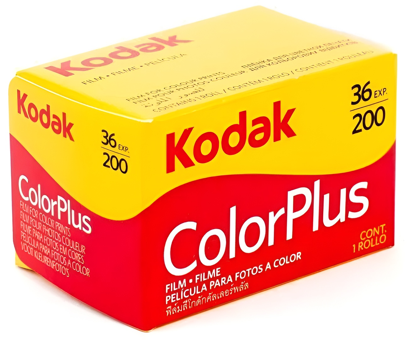 Фотопленка Kodak Color Plus ISO 200, 135 mm, 36 кадров, цветная