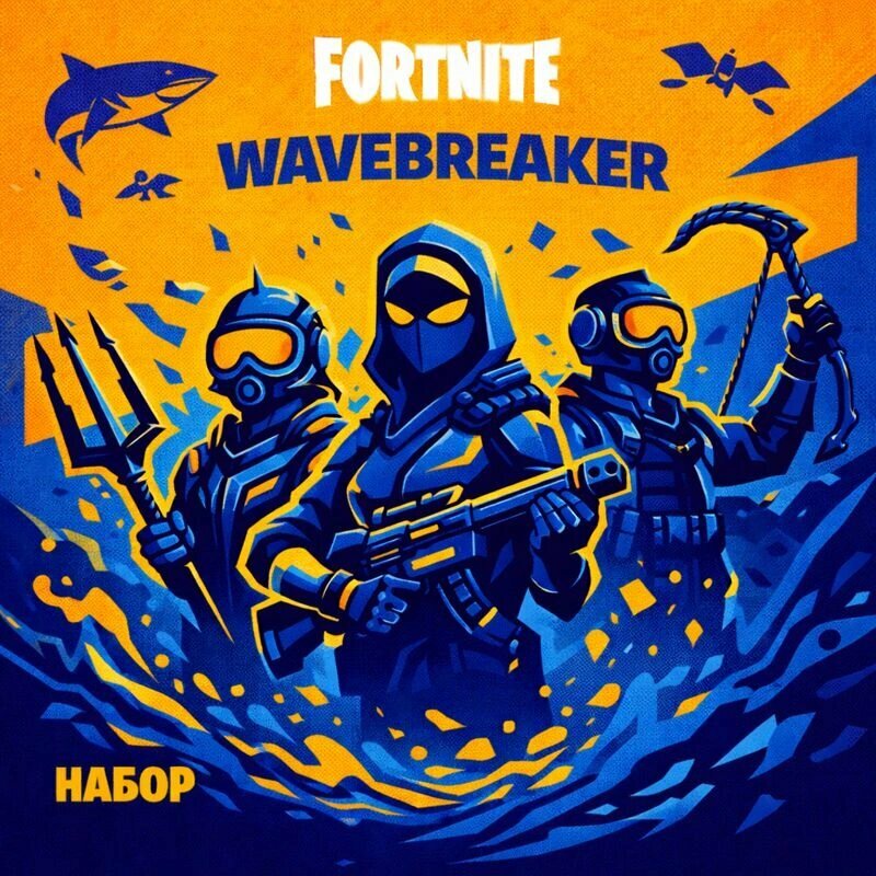 Fortnite: Wavebreaker / Xbox / Epic Games / Мгновенная доставка