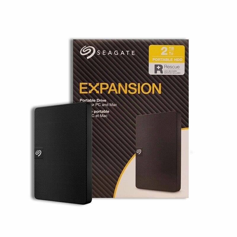 Korpus box seagate stkm2000400 dlya hdd ssd diska 2 5 usb 3 0 slim
