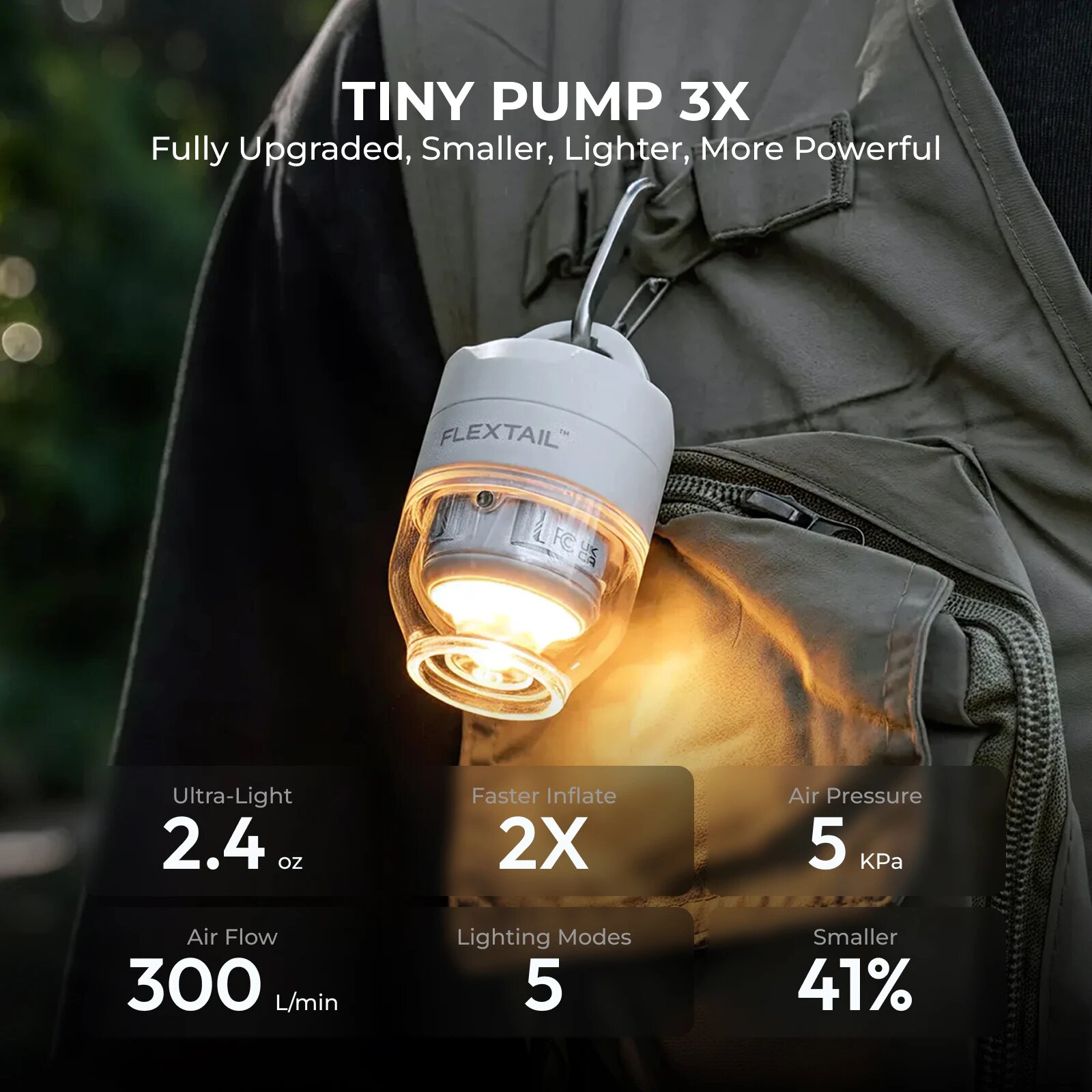 FLEXTAIL TINY PUMP 3X Портативный Насос — фото 1