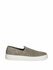Кроссовки Armani Exchange Logo-embossed slip-on sneakers, размер 11, grey