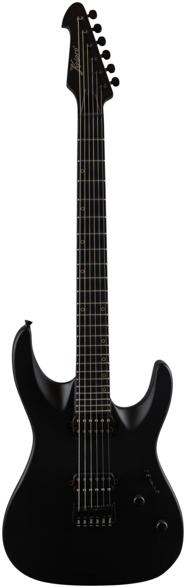 KEIPRO X-Metal Deluxe-H. H BK + bag - электрогитара, Superstrat,
