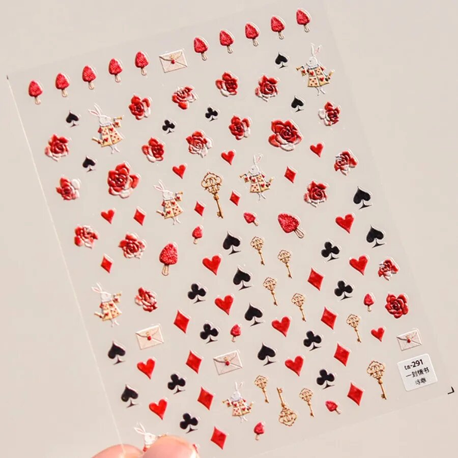 Наклейки для ногтей NAILFYOU TA291, Цвет: 1pcs