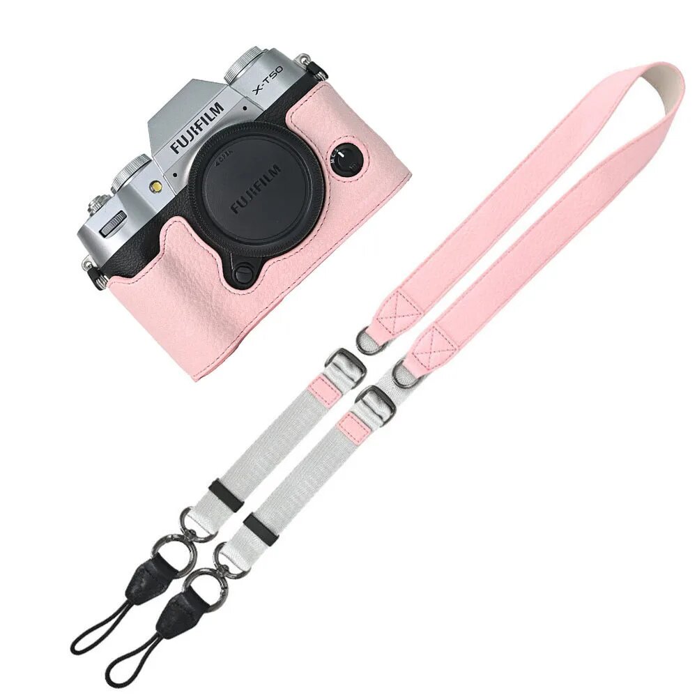 Получехол для Fujifilm XT-50 Pink With Belt